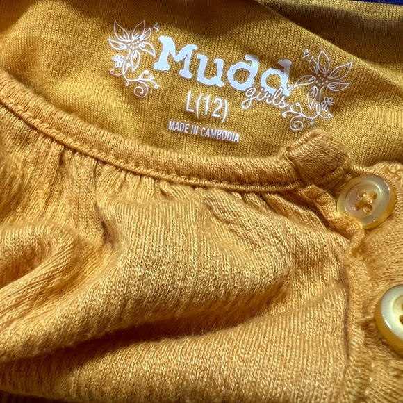 Mudd | One Pieces | Mudd Brand Kids Shot Romper Mustard Yellow | Poshmark